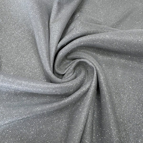 Silver Fabric - Etsy