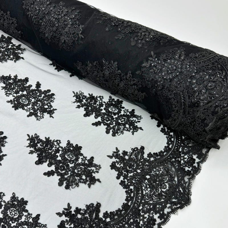 Lace Goth Fabric - Etsy