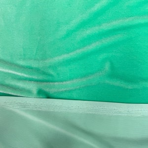 Mint Velvet Fabric, Spandex Stretch Velvet Fabric by the Yard, 4 Way ...