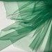 Green Tulle Fabric by the Yard, Extra Soft and Matte Italian Tulle 63 ...