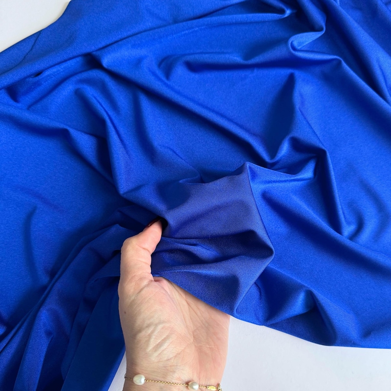 Blue Gingham Lycra - Etsy