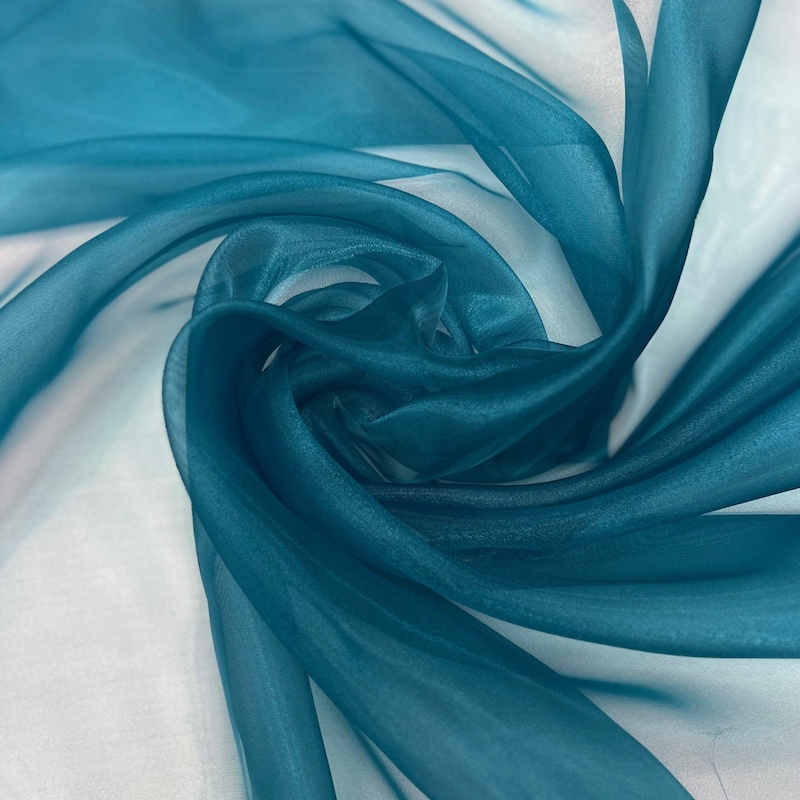 Teal Blue Fabric - Etsy