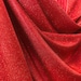 Red Lurex Glitter Fabric, Red Glitter Spandex Knit Fabric by the Yard ...