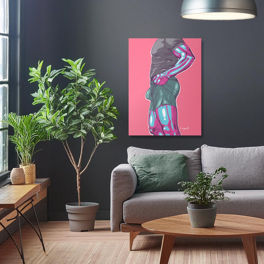 Goin Jogging Cruising Queer Art Print, Unframed Colorful LGBTQ Wall ...