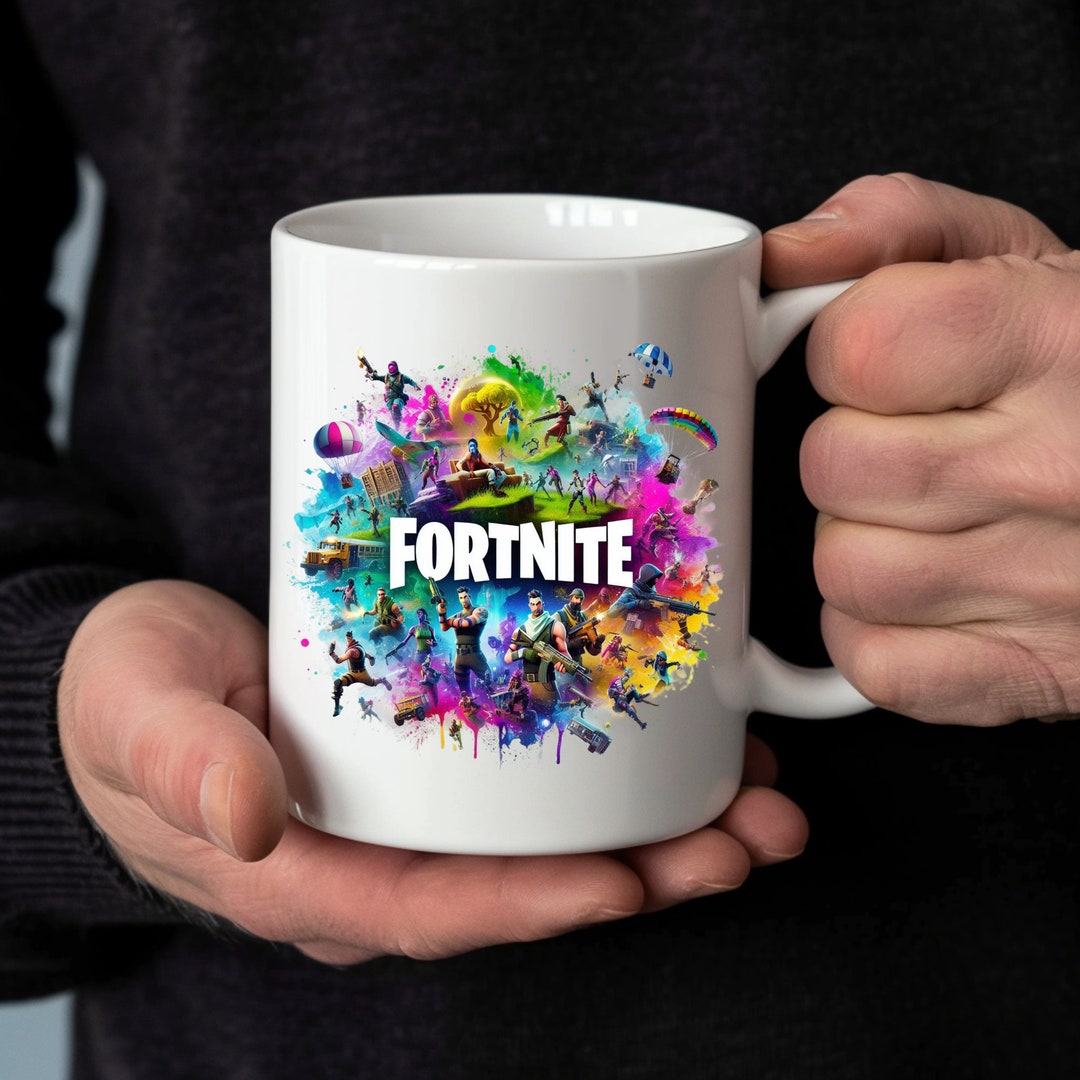 Gaming Mug Gamers Paint Splatter Coffee Mug 12oz White or 15oz Premium ...