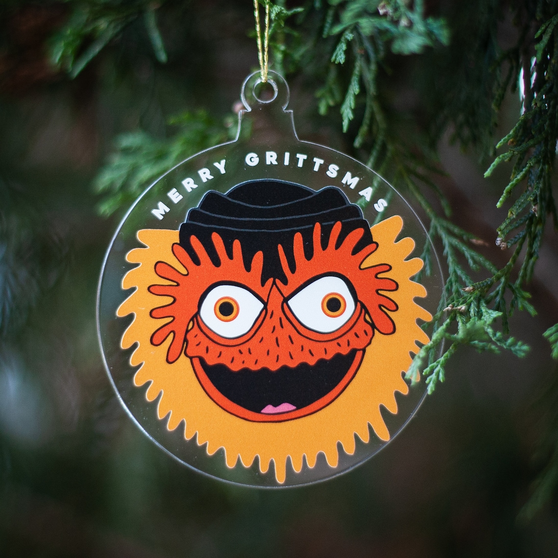 Philadelphia Christmas Ornament Gritty Holiday Ornament by - Etsy