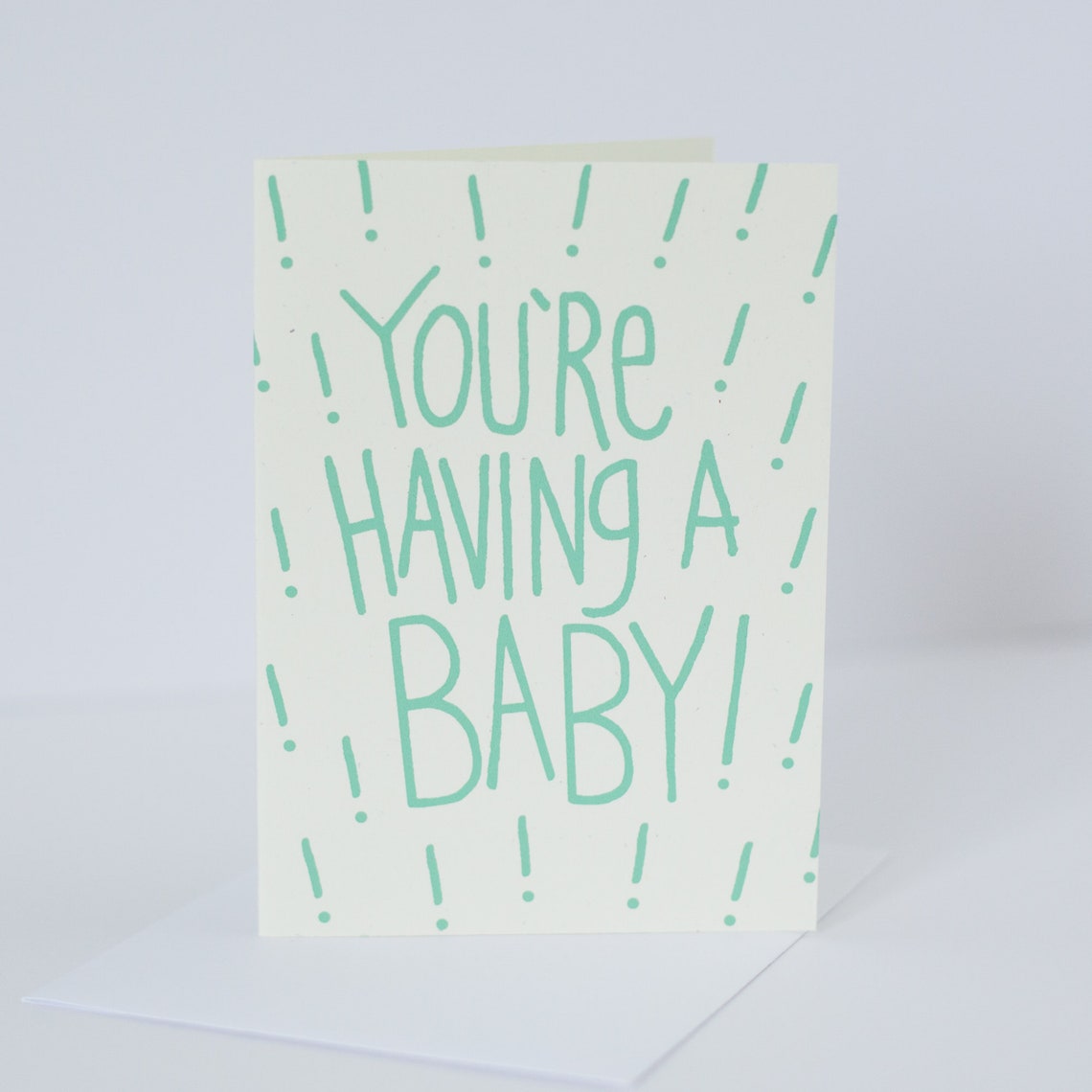 New Baby Congratulations, Gender Neutral Baby Shower, Card for a ...