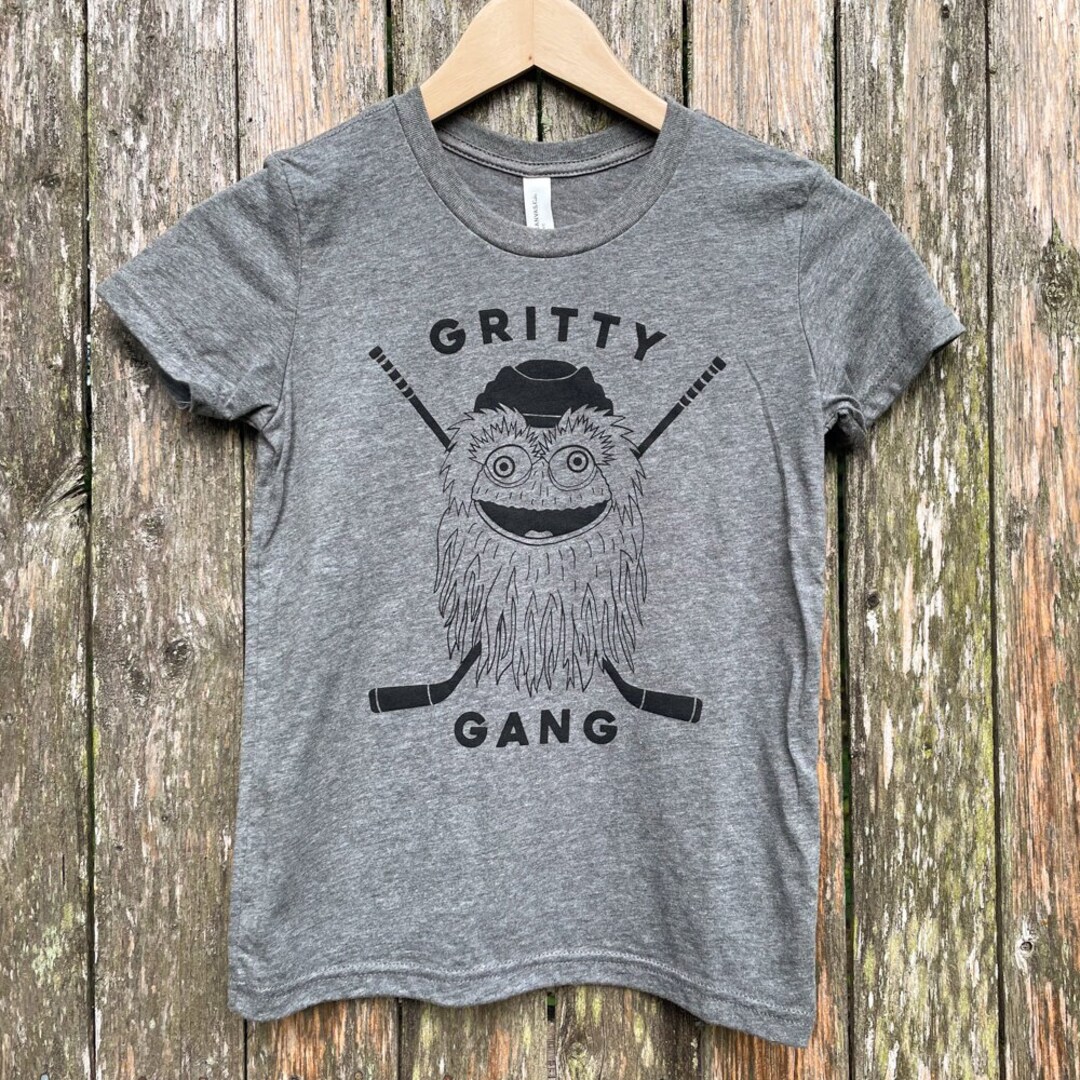Gritty Gang Tshirt for Children, Philadelphia Hockey Kids Size Tshirt ...