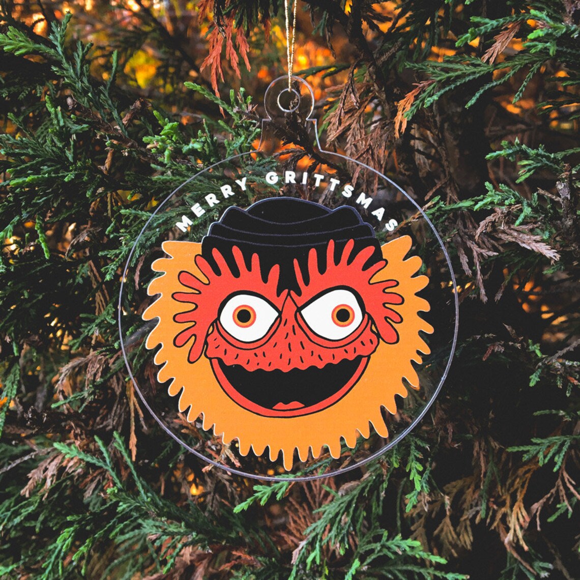 Philadelphia Christmas Ornament Gritty Holiday Ornament by - Etsy