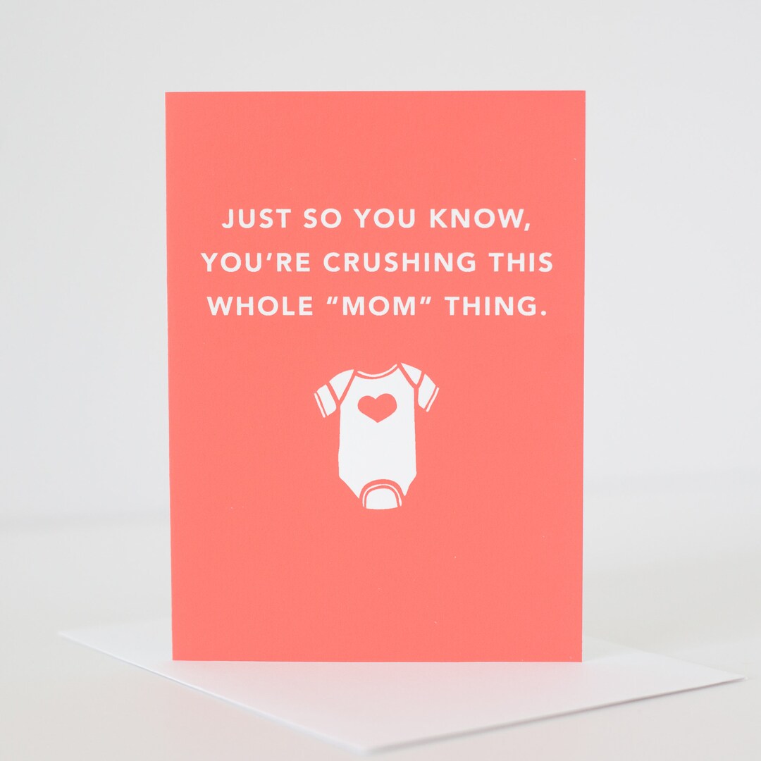 Mother's Day Card, Card for New Mom, Encouragement Card for New Mom ...