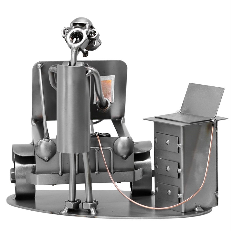 Nuts and Bolts Sculpture Mechatronic Car Mechanic Technician - Handmade ...