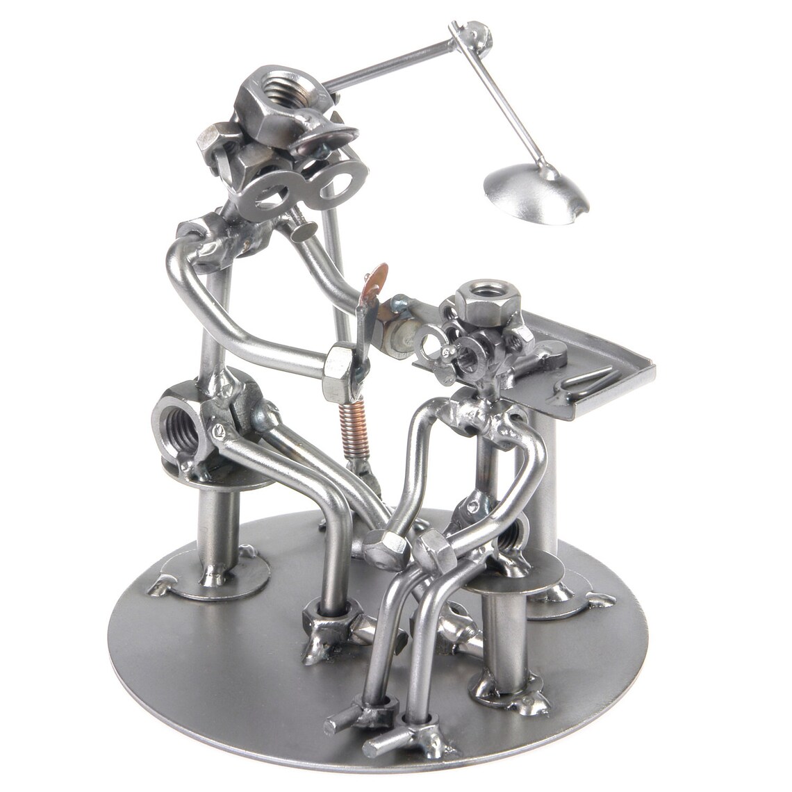 Nuts and Bolts Sculpture Ear Nose and Throat Specialist - Handmade ...