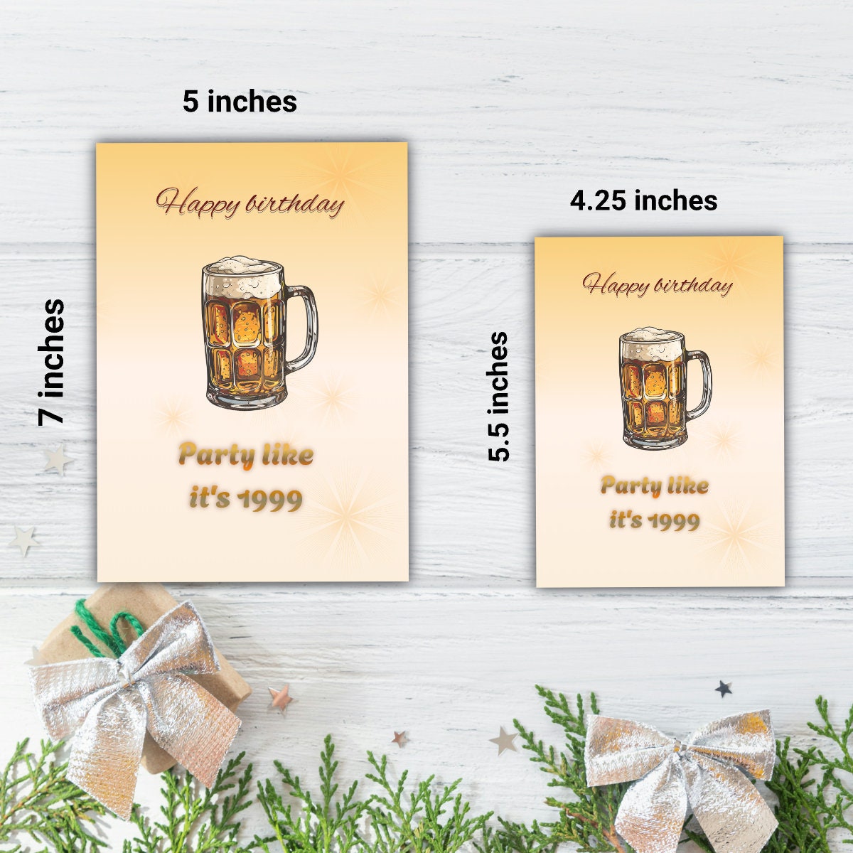 Happy Birthday Card, Digital Card, Printable Card, Party Like It's 1999 ...