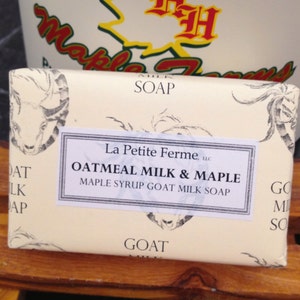 Oatmeal Milk and Maple Goat Milk Soap, Maple Lover, Gift for Her, Gift ...