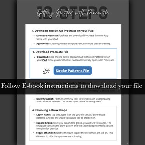 Stroke Patterns For Microblading Using Procreate Practice Different