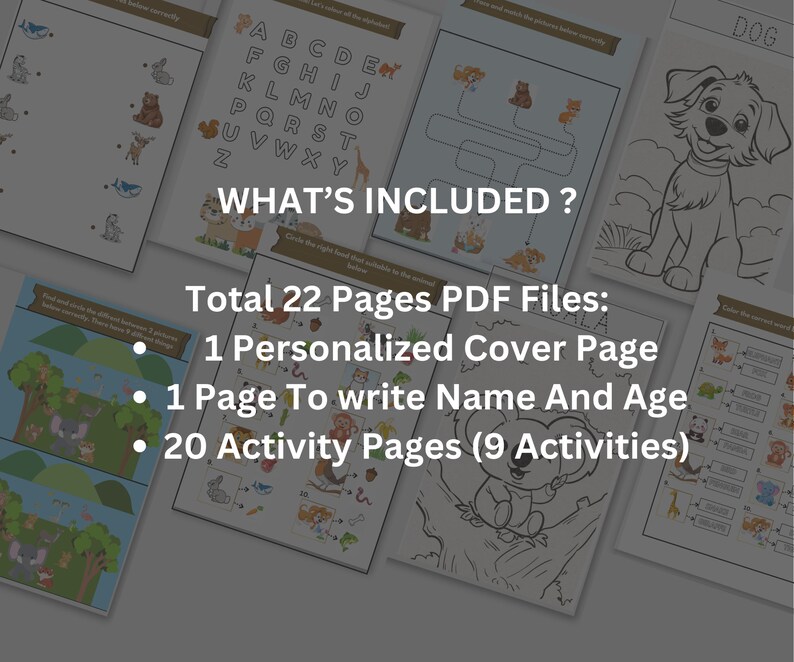 Book for Kids, Printable Book, Educational Book, Homeschool, Digital ...