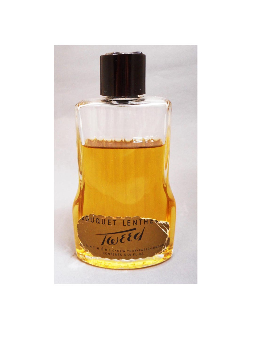 Vintage Bouquet Lentheric Tweed 3.5 Oz. Splash Cologne Perfume Art Deco ...