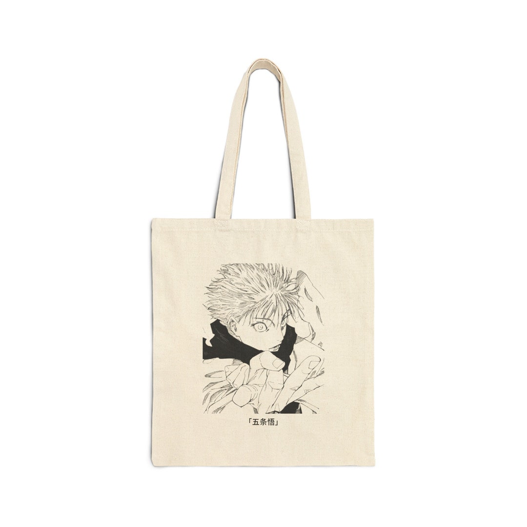 Jujutsu Kaisen Gojo Satoru Hollow Purple Tote Bag, Gojo Manga Panel ...