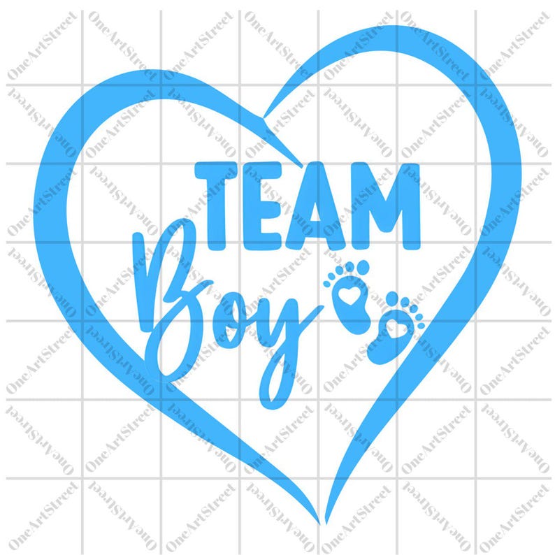Team Boy SVG, Team Boy Png, Gender Reveal Svg, Baby Announcement Svg ...