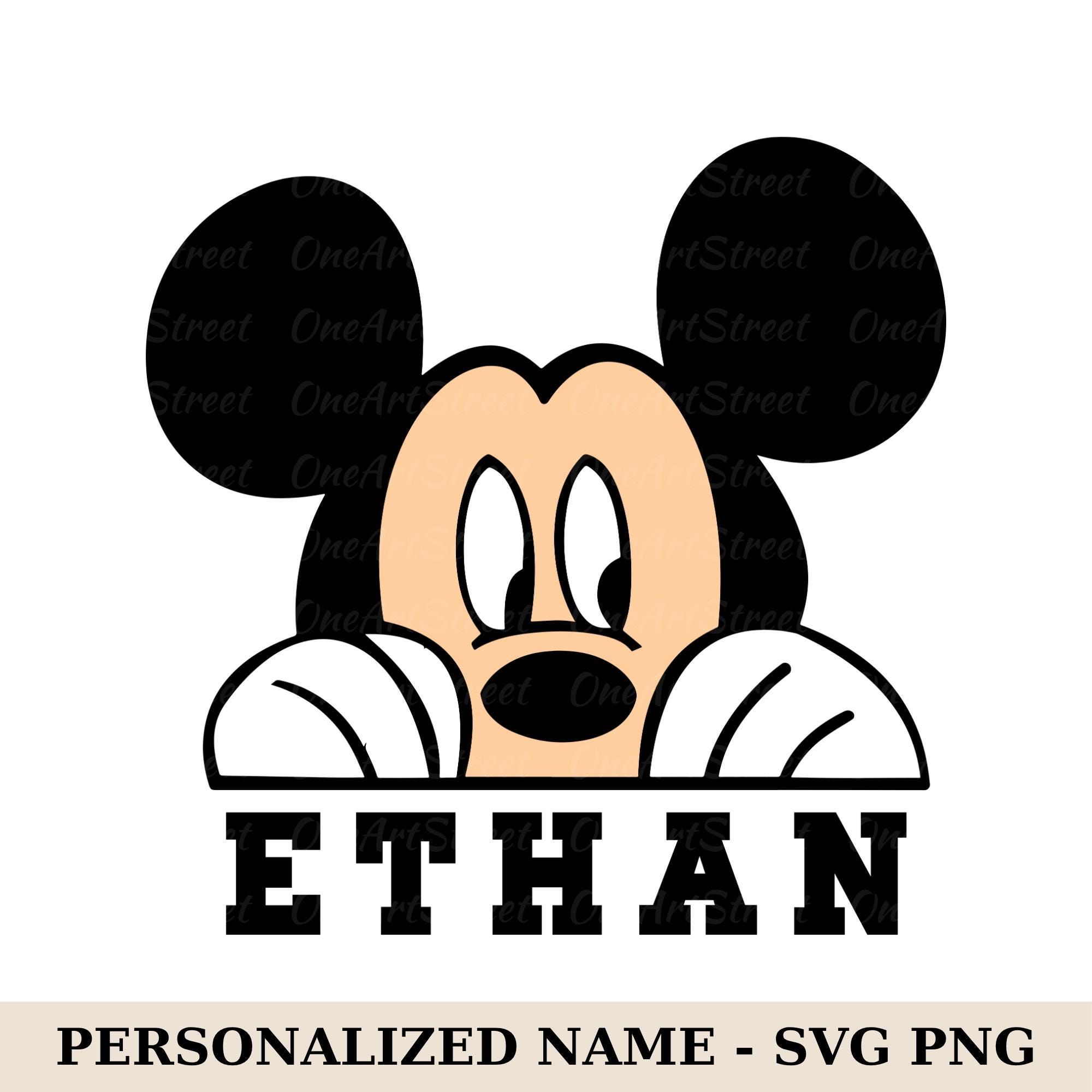 Custom Disney Personalized Name SVG, Disney Girl Boy Name PNG, Magical ...