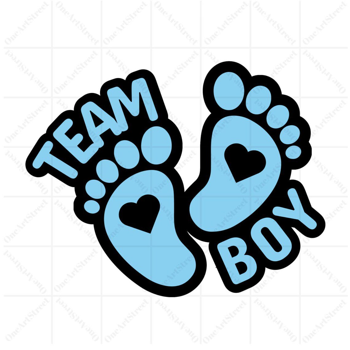 Team Boy Sublimation PNG: Gender Reveal Design (digital Download) - Etsy