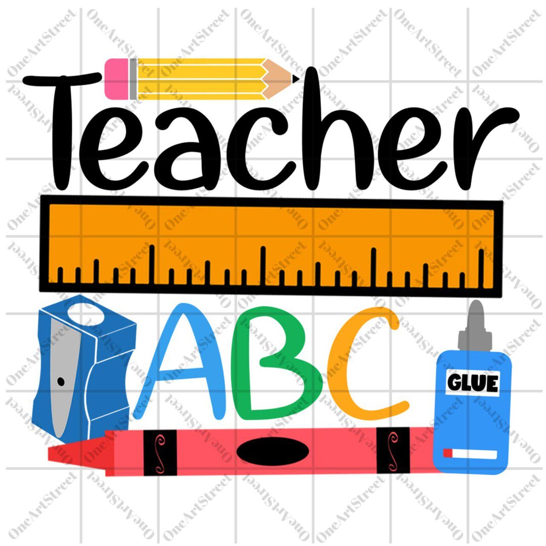 Teacher Png Svg, Teacher Sublimation, Teacher Svg Png Design Download ...