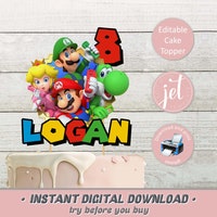 Mario Svg - Etsy