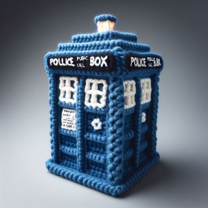 Tardis Blanket Pattern for Crochet - Etsy