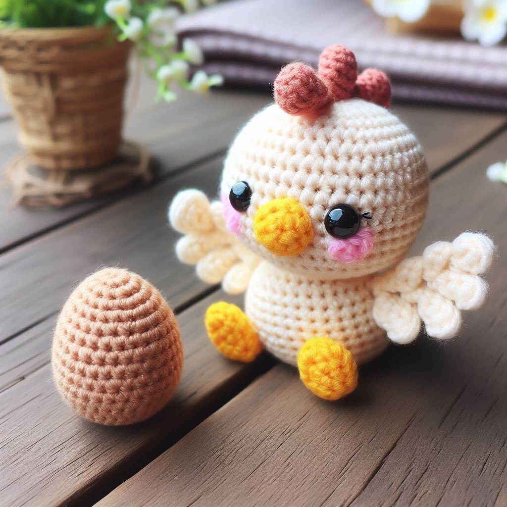 Chicken Crochet Pattern - Etsy