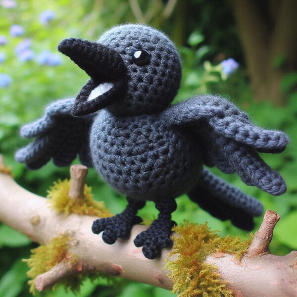 Raven Crochet - Etsy
