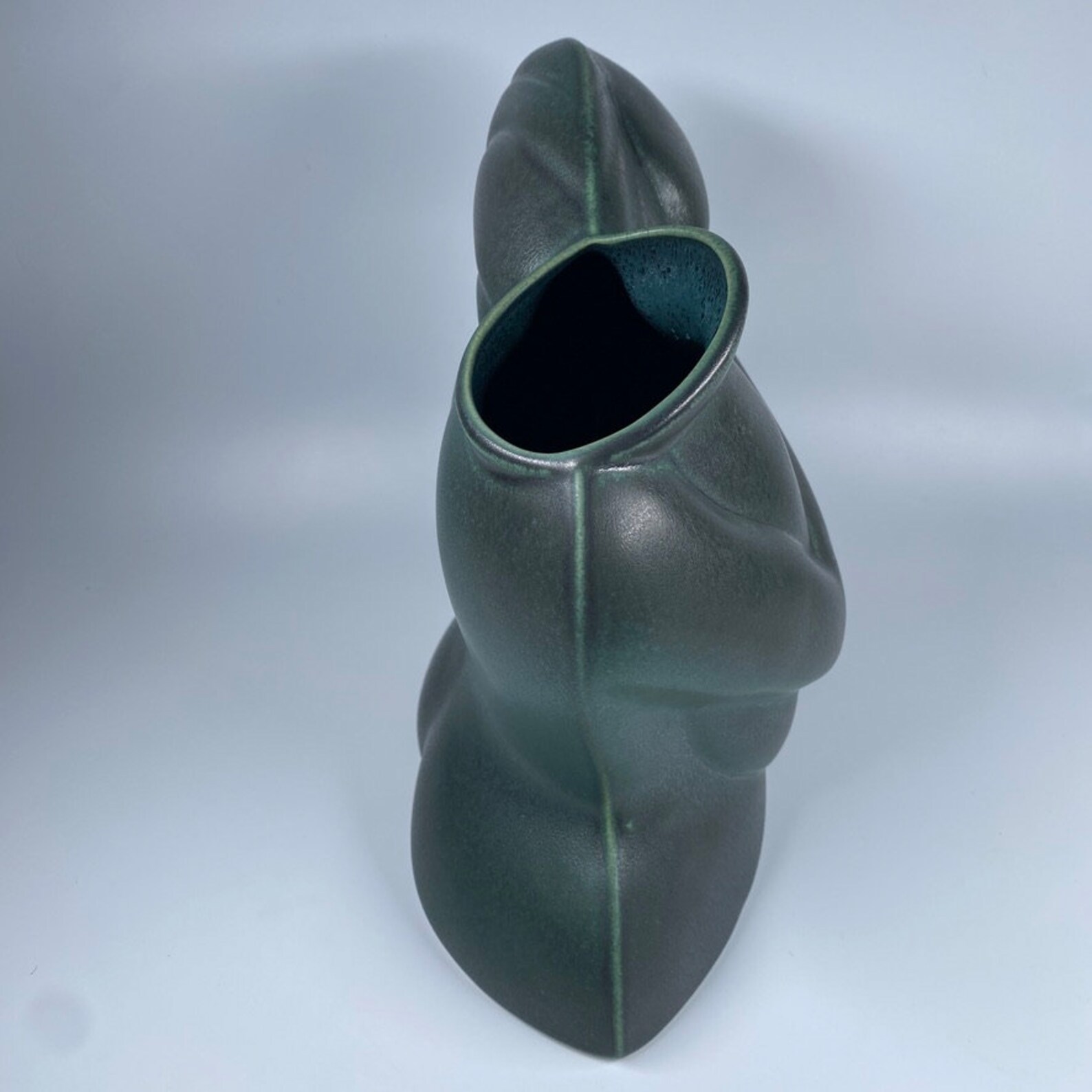 Donna Polseno Vintage Studio Ceramic Female Form Vase 9" Green - Etsy