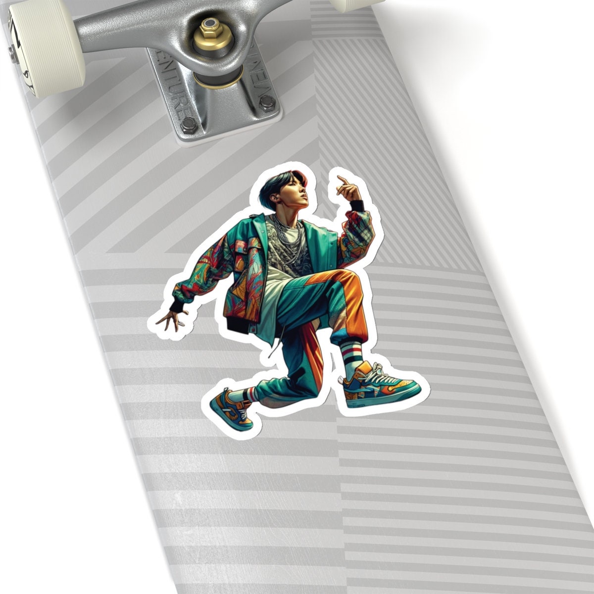 BTS J-hope Lock/unlock Inspired Kiss-cut Stickers Kpop Fan Art, Laptop ...