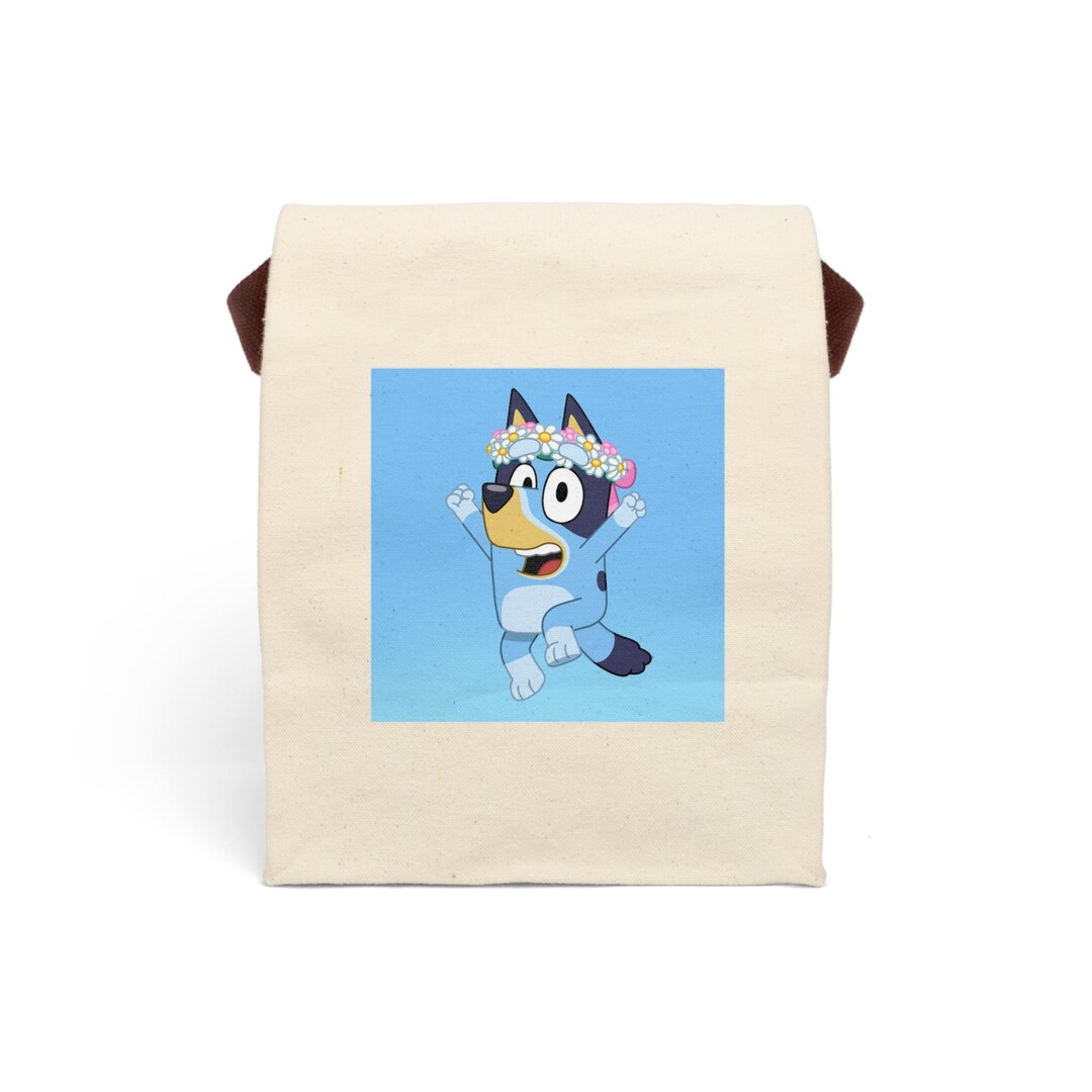 Bluey Canvas Lunch Bag With Strap - Etsy