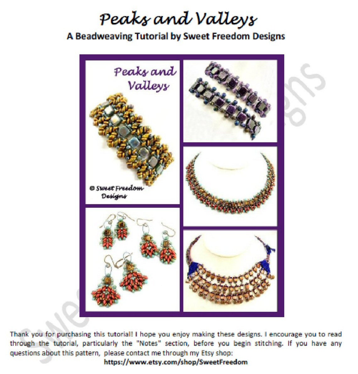 Superduo Tutorial for Necklaces Bracelets and Earrings Beadweaving ...