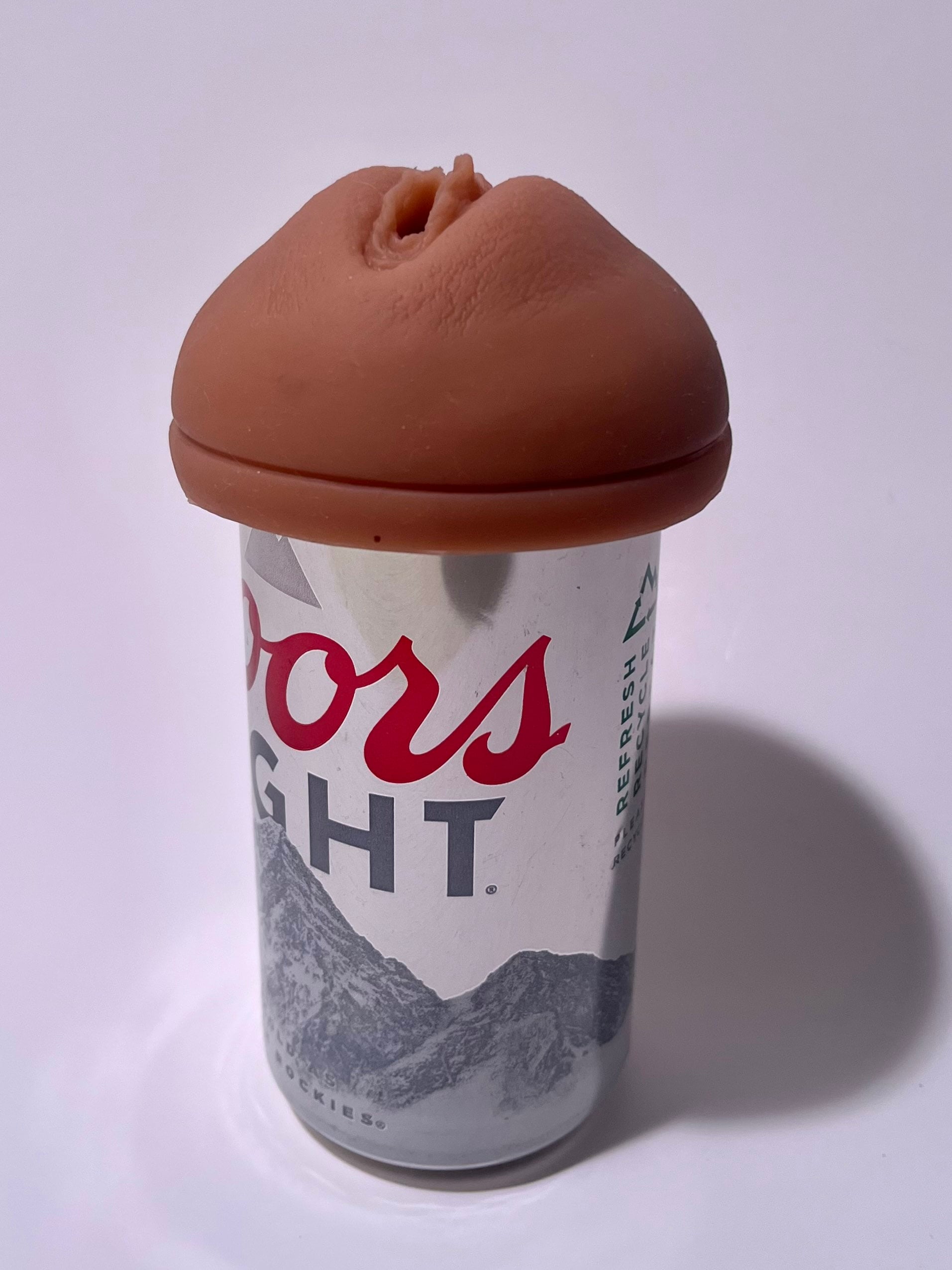 Beer Can Topper, Groomsmen, Bachelor Party, Pussy, Vagina, Gag Gift ...