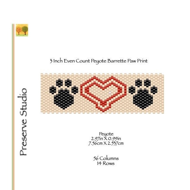 Beaded Barrette Patterns - Etsy