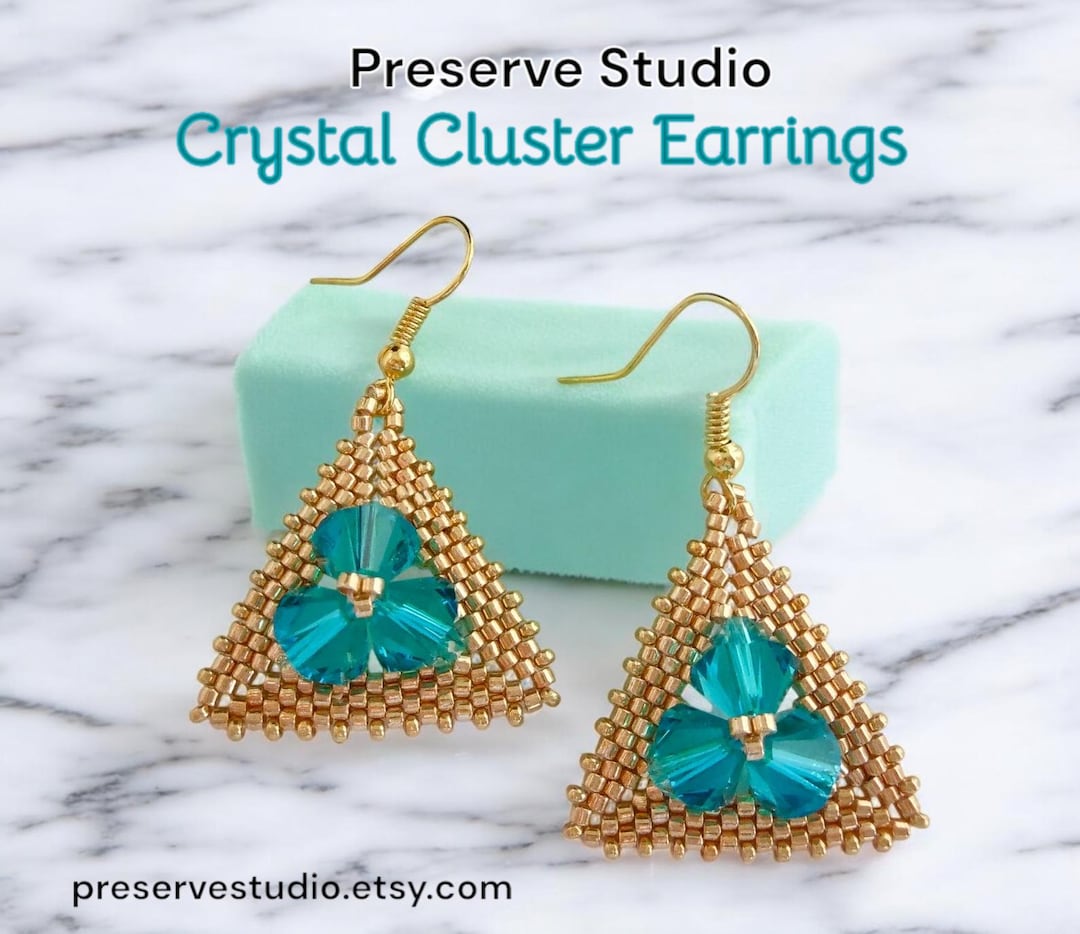 Crystal Earring Tutorial - Etsy