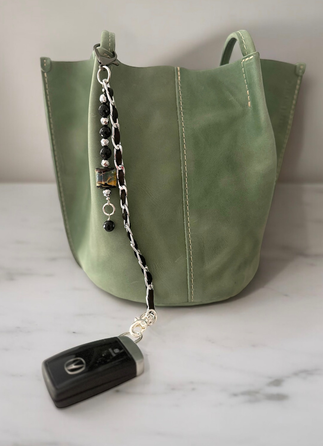 Keychain, Beaded Key Finder - Etsy