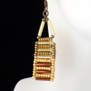 Bugle Bead, Bead Pattern, Bugle Bead Pattern, Beading Tutorial, Seed ...