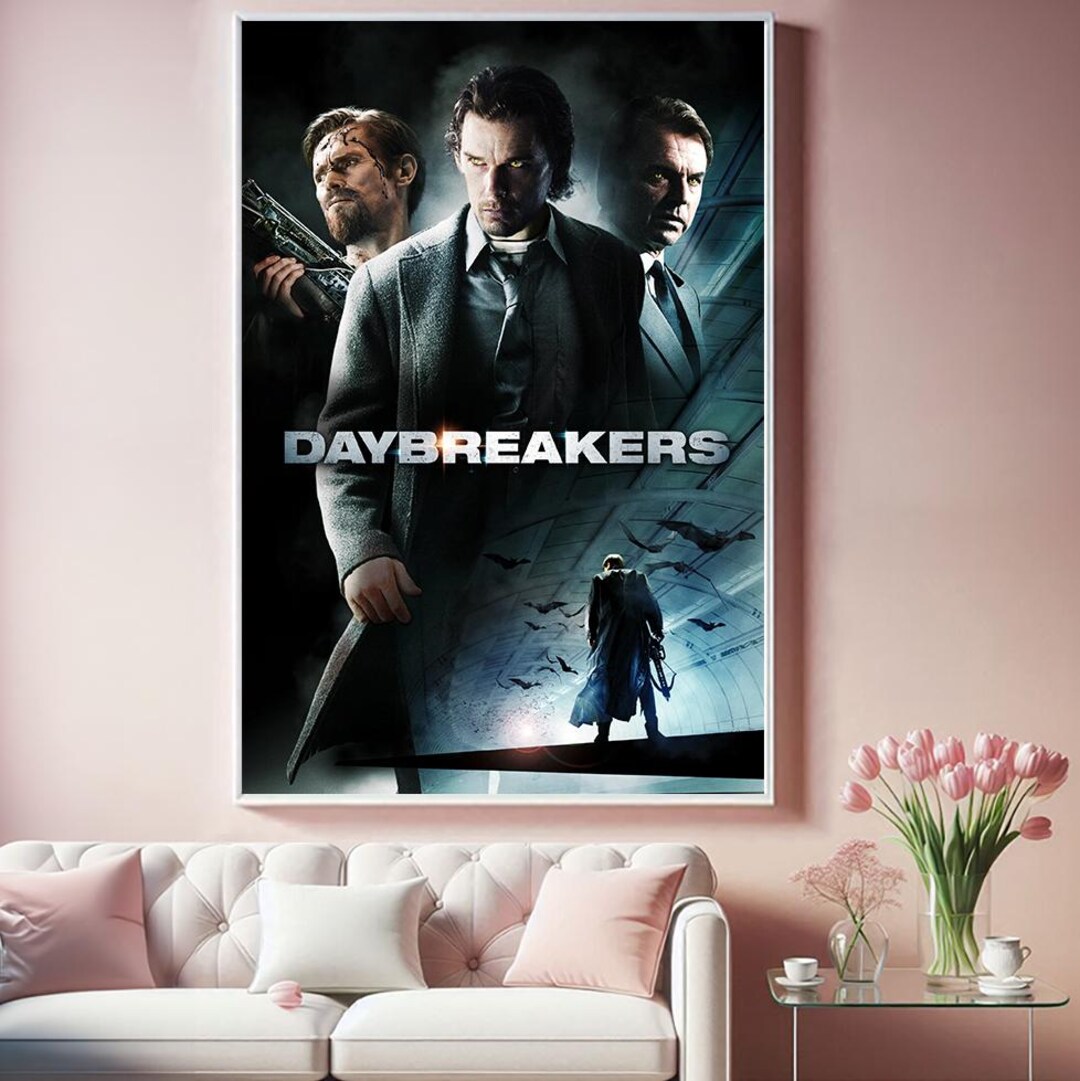 Daybreakers Movie Poster, Top Canvas Cloth Poster, Pop Home Wall Arts ...