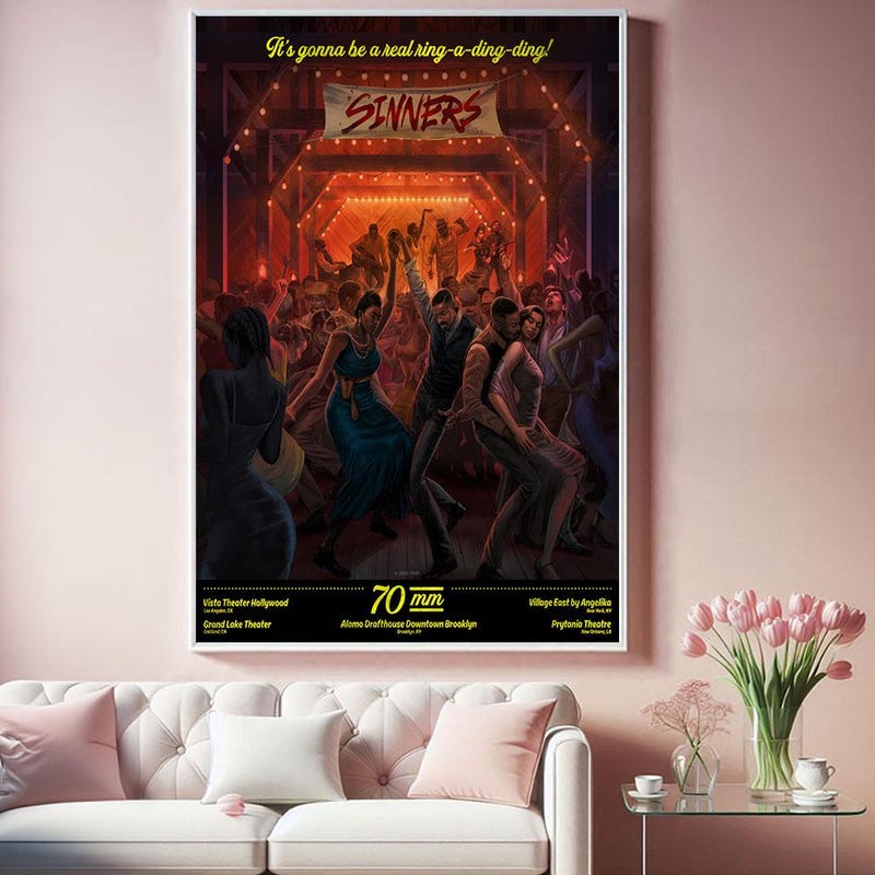 Sinners Movie [poster - Etsy