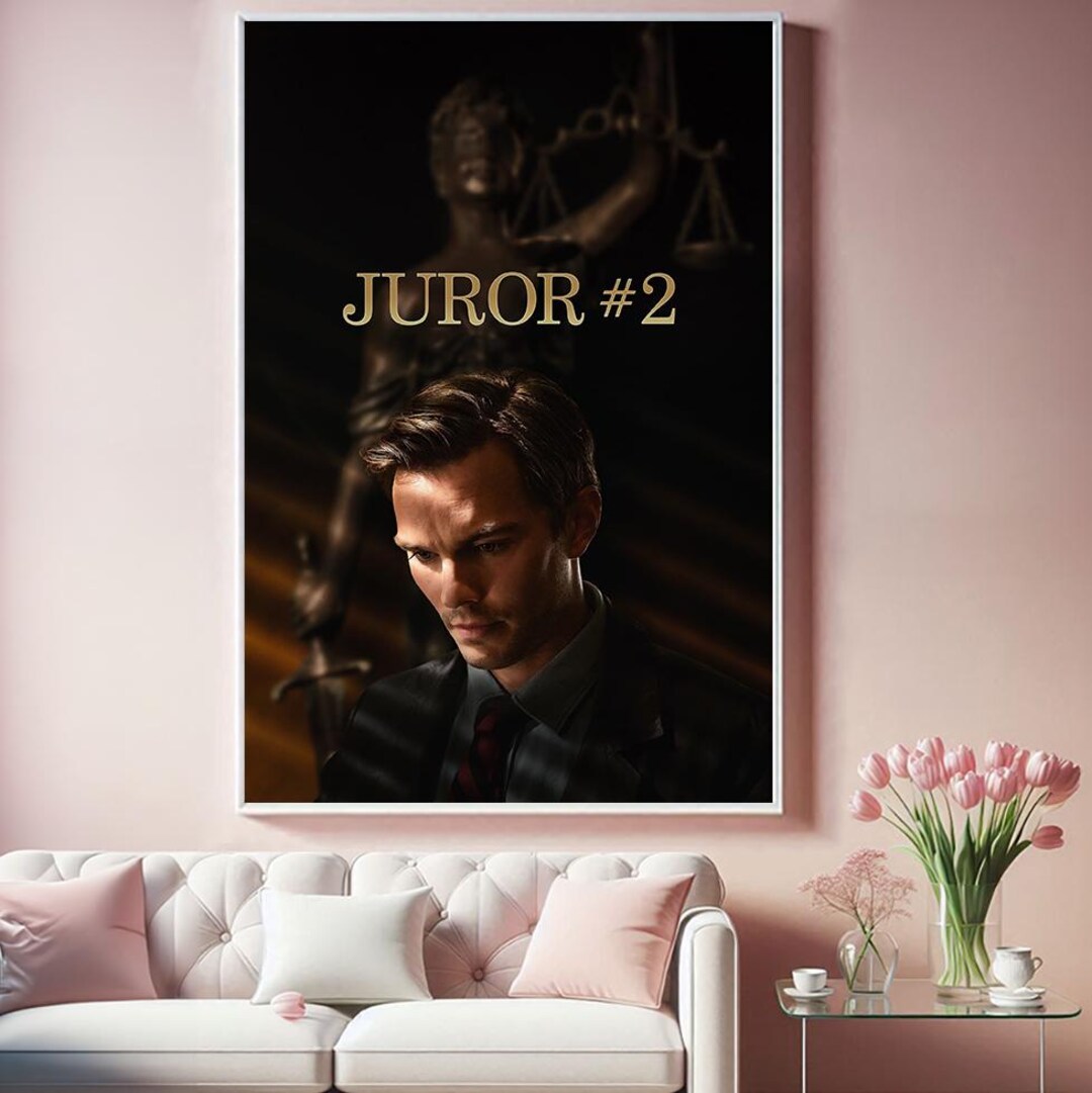 Juror #2 Movie Poster, Top Canvas Cloth Poster, Pop Home Wall Arts ...