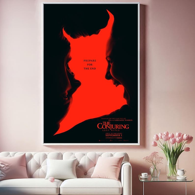 The Conjuring Last Rites Movie Poster, Top Canvas Cloth Poster, Pop ...