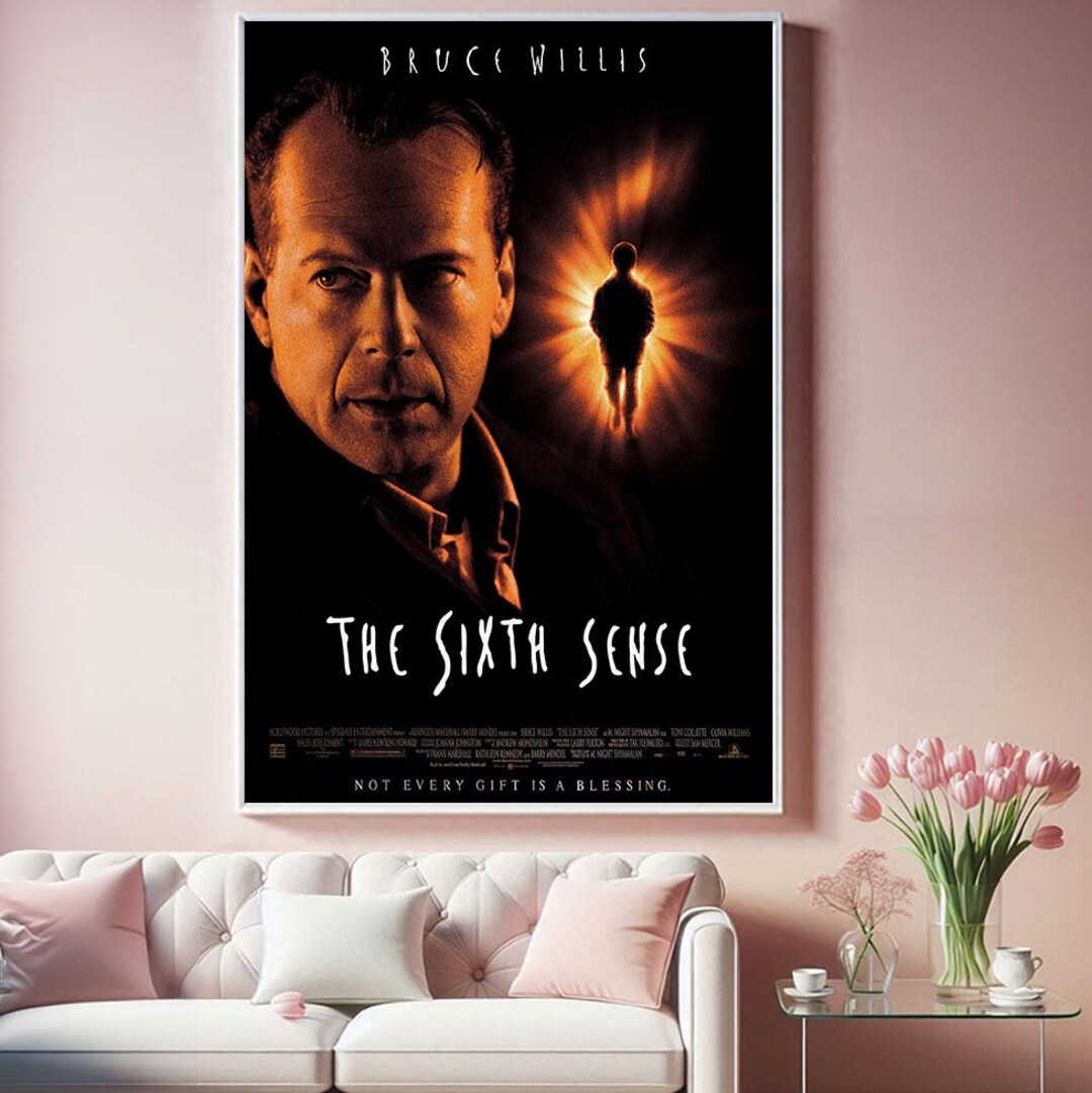 The Sixth Sense Movie Poster, Top Canvas Cloth Poster, Pop Home Wall ...