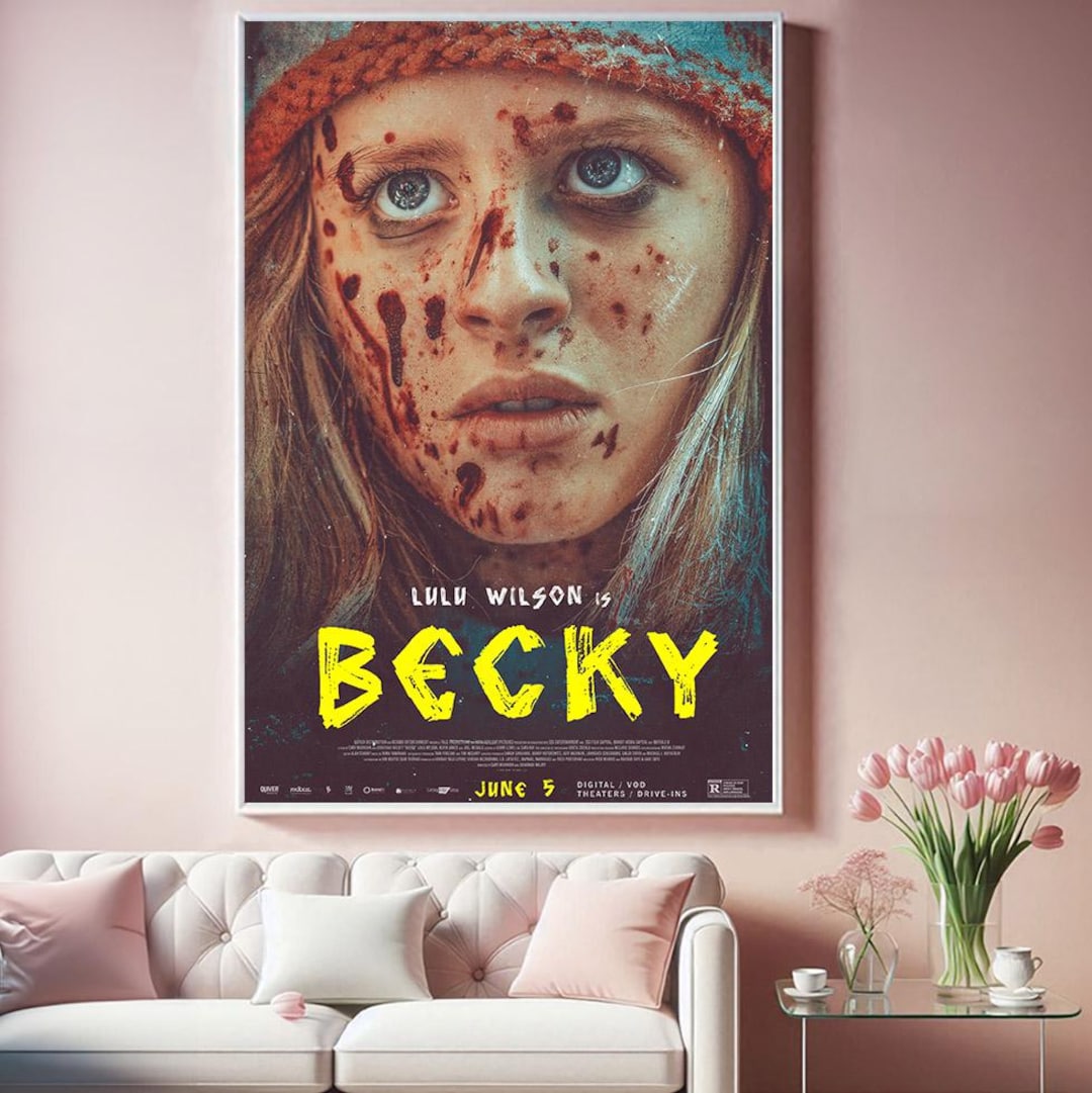 Becky Movie Poster, Top Canvas Cloth Poster, Pop Home Wall Arts, Unique ...