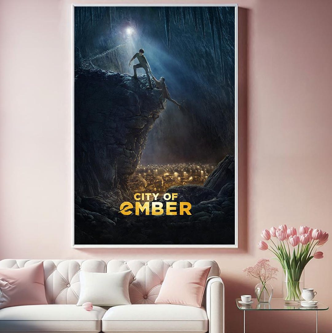 City of Ember Movie Poster, Top Canvas Cloth Poster, Pop Home Wall Arts ...
