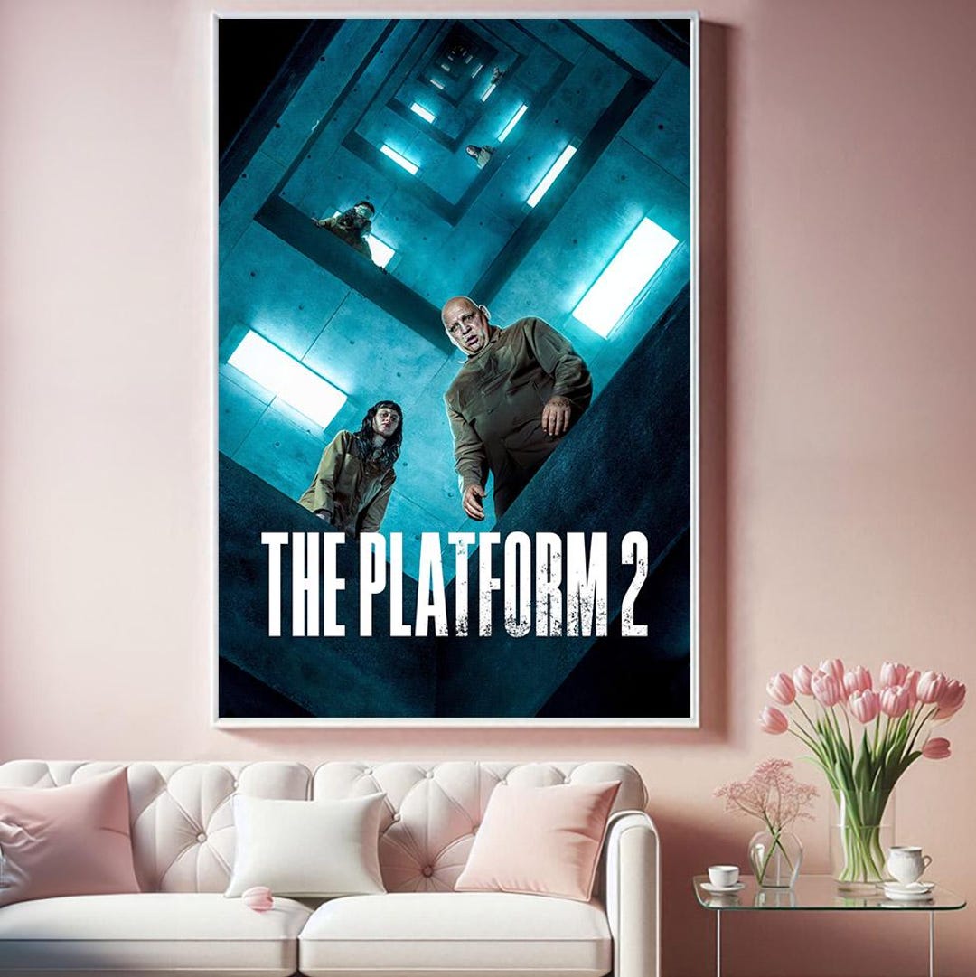 The Platform 2 Movie Poster, Top Canvas Cloth Poster, Pop Home Wall ...