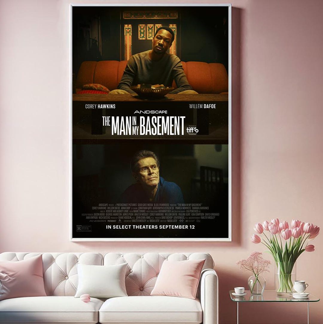 The Man in My Basement Movie Poster, Top Canvas Cloth Poster, Pop Home ...