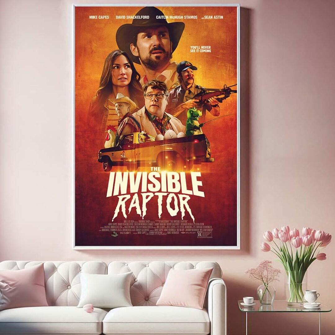 The Invisible Raptor Movie Poster, Top Canvas Cloth Poster, Pop Home ...