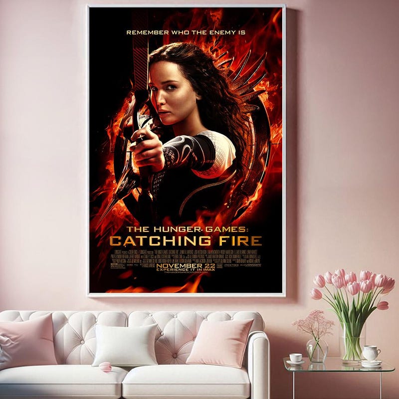 Catching Fire Wall Art - Etsy UK